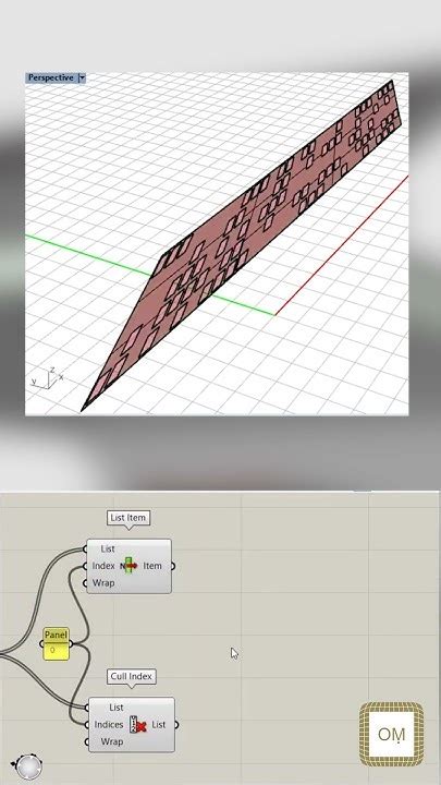 Random Reduce Parametric Facade Grasshopper Rhinoceros 3d Tutorial Youtube