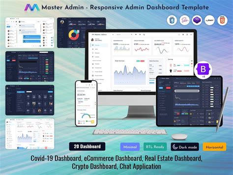 Chat Bot Dashboard Ui Kit Template With Dark Rtl Theme Artofit