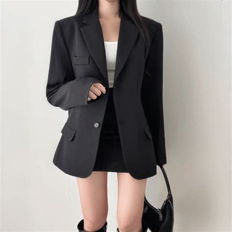 투피스set 올드머니룩 메디안 쓰리포켓 플리츠 스커트 자켓 와이드 자켓 와이드자켓롱자켓루즈핏자켓봄자켓아우터정장자켓정장투피스블레이저하프자켓카라자켓카라