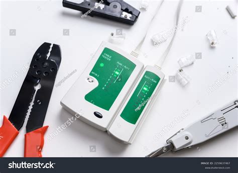 Ethernet Twisted Pair Test Procedure Cable Stock Photo 2259637467 Shutterstock
