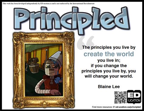 Principled Ib Learner Profile