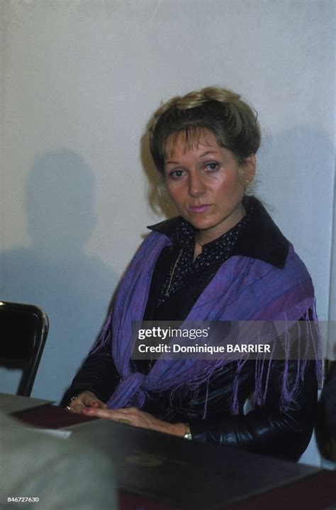 Ute Messner La Fille De Klaus Barbie Le 6 Mars 1983 A Lyon France News Photo Getty Images