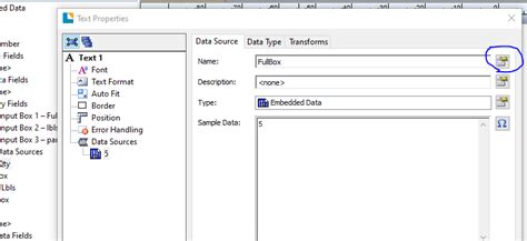 Change Value Of Datasource For One Label Out Of A Print Job BarTender