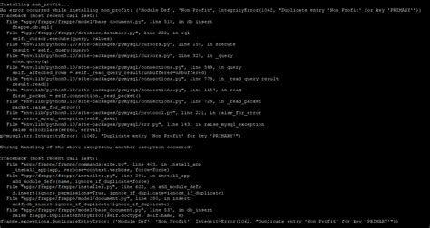 V13 To V14 Upgrade Getting Following Error For Erpnexthr · Issue 445 · Frappehrms · Github