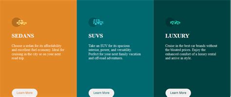 Frontend Challenge 3 Three Column Card Component Dev Community