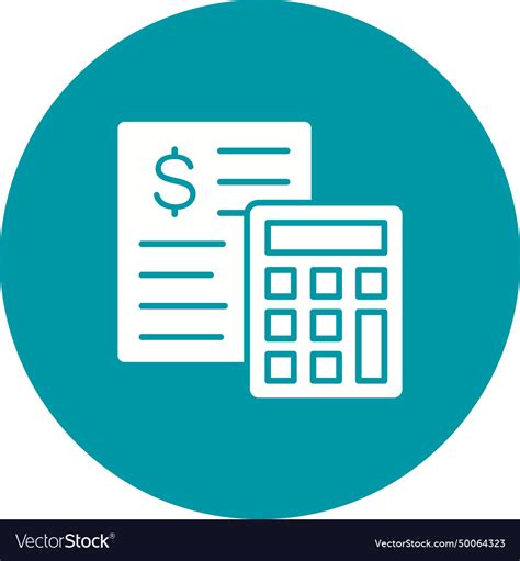 Calculations Icon Image Royalty Free Vector Image