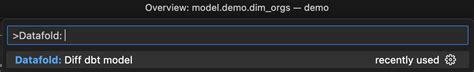 Datafold Vs Code Extension Datafold