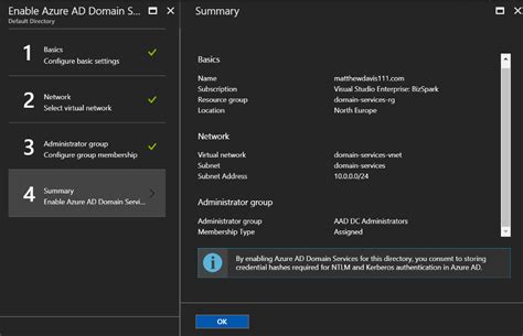 Azure Active Directory Domain Services Part 2 Matthewdavis111