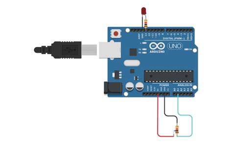 Circuit Design Ambient Light Sensor Tinkercad