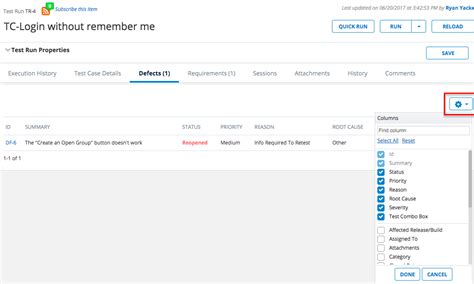 Submit Defects In Test Execution