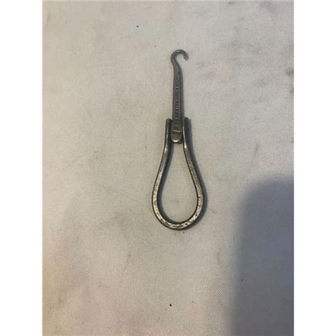 Antique Metal Button Hook Made In Paris