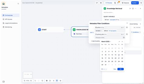 Integrate Knowledge Base Within Application Dify