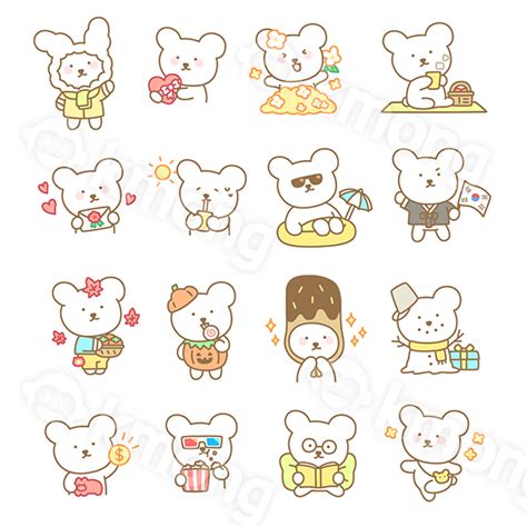 우먼스 9999 구곰이 캐릭터 턴어라운드 및 응용동작 캐릭터 포트폴리오 크몽