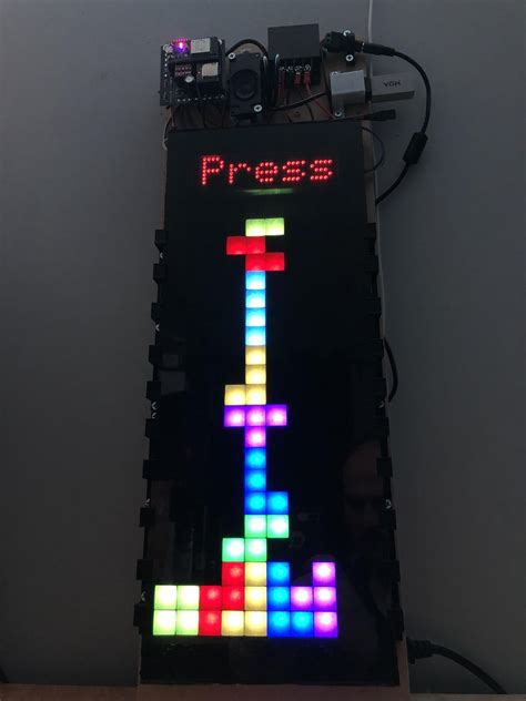 Tetris Arcade Frame Using Esp32 Unfinished Rtetris
