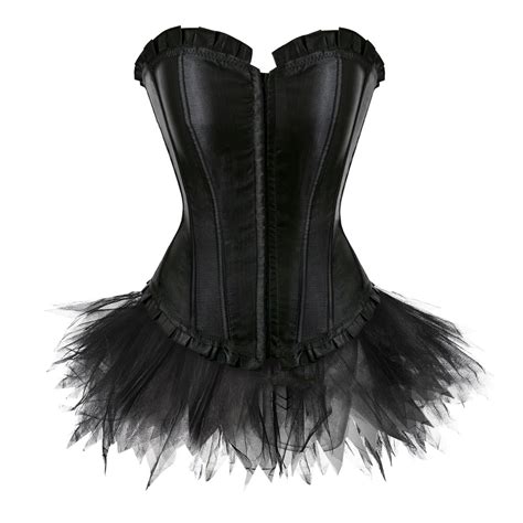 Odeerbi Steampunk Lingerie Corset And Bustiers Skirt For Women 2024