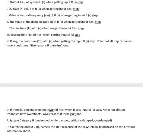 Solved 2 The Physical System G With Input F T And Output
