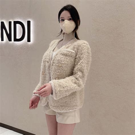 곧품절 하이퀄리티왕따뜻 밍크 부클 퍼 자켓