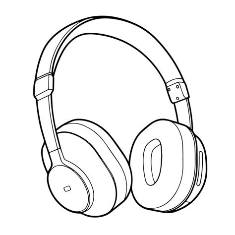 Sleek Headset Outline Icon 45917239 Vector Art At Vecteezy