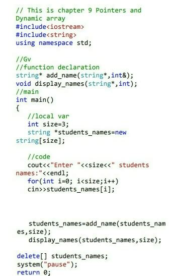 solved write a c program to delete a name from a list of