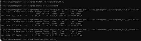 ゼロショットのセグメンテーション（segment anything model，python，pytorch を使用）（windows 上）
