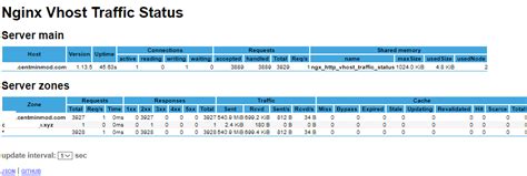 Beta Branch Add Ngxdynamicvhoststats Option Support For Nginx Module Vts Module Centmin Mod