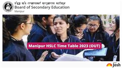Manipur Hslc Time Table 2023 Released Bosem Class 10th Exam To Begin From March 16 Education