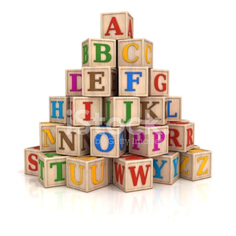 Alphabet Blocks Stack Stock Photo Royalty Free Images FreeImages