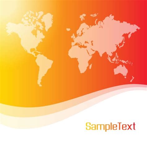 Abstract Binary Code Background With World Map Vector Image