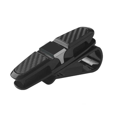 Car Glasses Clip Convenient 180 Degree Rotation Abs Material Easy One