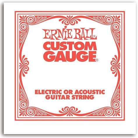 Ernie Ball Fba P01017 Electric Guitar Strings Eb 1017 017 Plain Steel Single