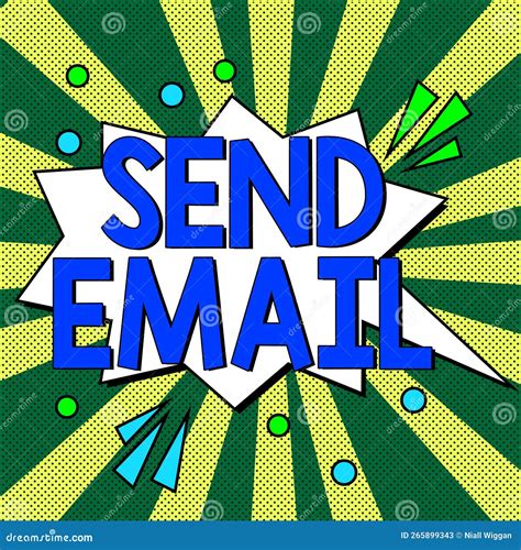 text caption presenting send email word written on the system for using computers to send