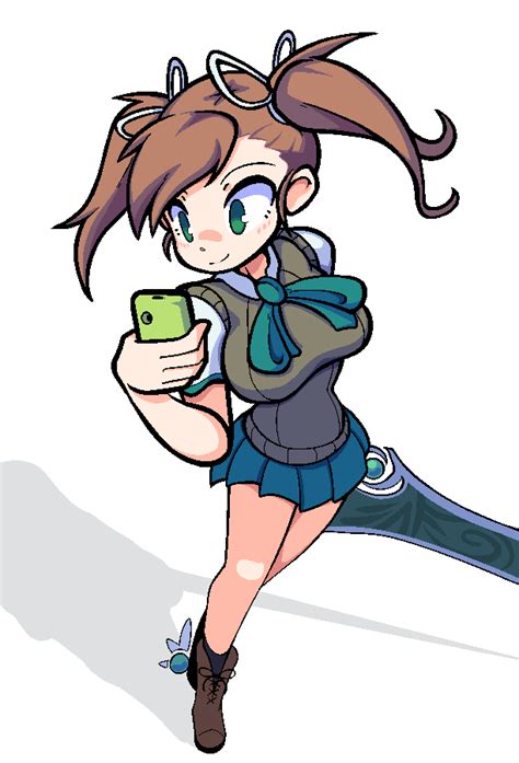 Nanase Under Night In Birth Drawn By Average Hanzo Danbooru