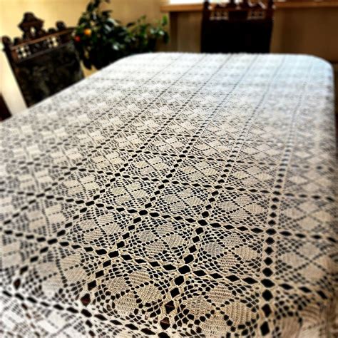 Crochet Table Cover Etsy