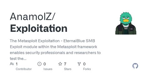 Github Anamolzexploitation The Metasploit Exploitation