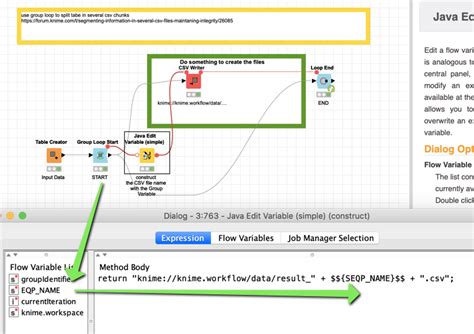 Segmenting Information In Several Csv Files Maintaning Integrity KNIME Analytics Platform