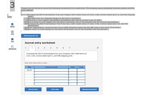 Solved Srepare Journal Entries To Record The Following