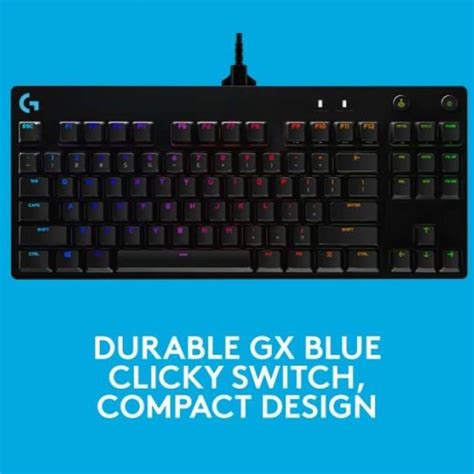 Jual Logitech G Pro Clicky Keyboard Gaming Mechanical TKL RGB For ESports Di Seller Cullen