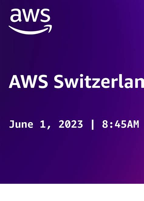 Sascha Möllering On Linkedin Aws Switzerland Builders Day