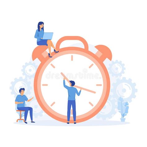 Time Management Concept Stock Vector Illustration Of Motivation 286009583