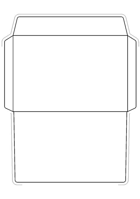 Шаблон конверт для письма 45 фото