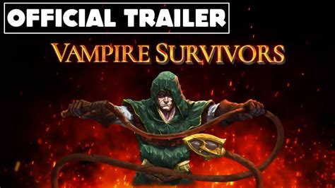 Vampire Survivors Early Access Official Trailer Youtube