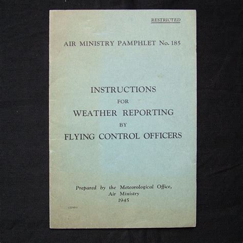 Raf Weather Reporting Instructions