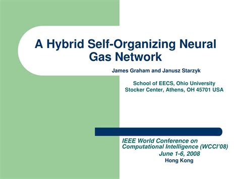 Ppt A Hybrid Self Organizing Neural Gas Network Powerpoint Presentation Id5486634