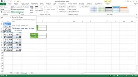 Pivot Table Only Positive Values