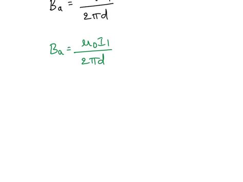 Solved A Determine The Magnitude And Direction Of The Magnetic Field At Point Magnitude