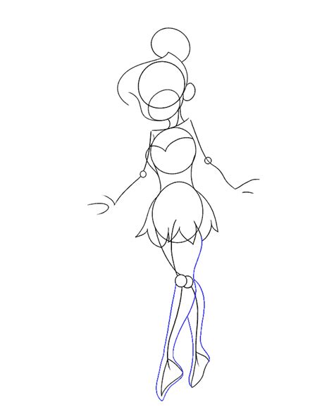 How To Draw Tinkerbell Step By Step Drawing Tutorials Artofit