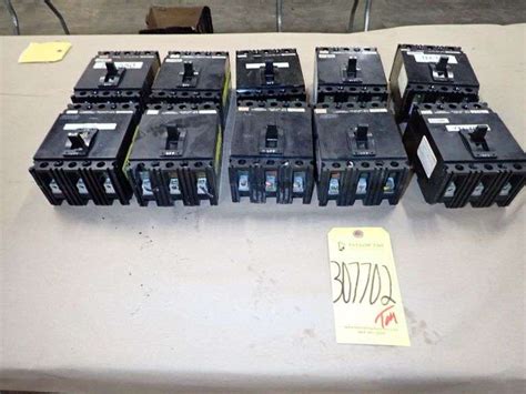 Lot Of 10 Square D Circuit Breakers Yellow Tag Auctions