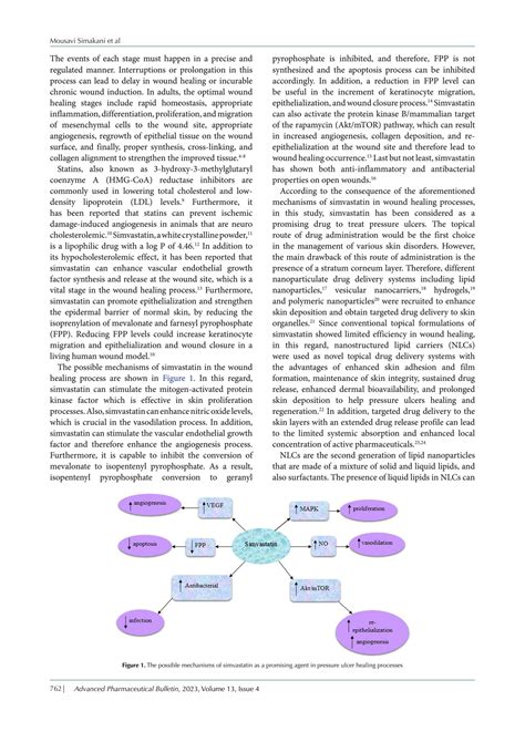 Solution Simvastatin Loaded Nanostructured Lipid Carriers As Topical Drug Delivery System For