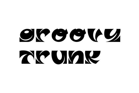 Groovy Trunk Font Free Font Download