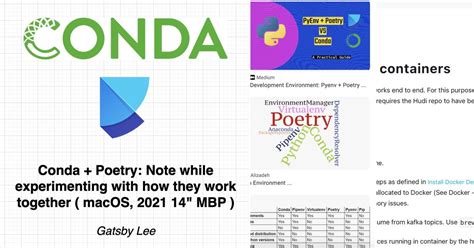 List Conda Curated By Life Is Short So Enjoy It Medium